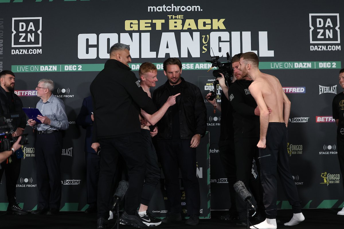 Ruadhan Farrell - Gerard Hughes Grudge Match OFF - Irish Boxing