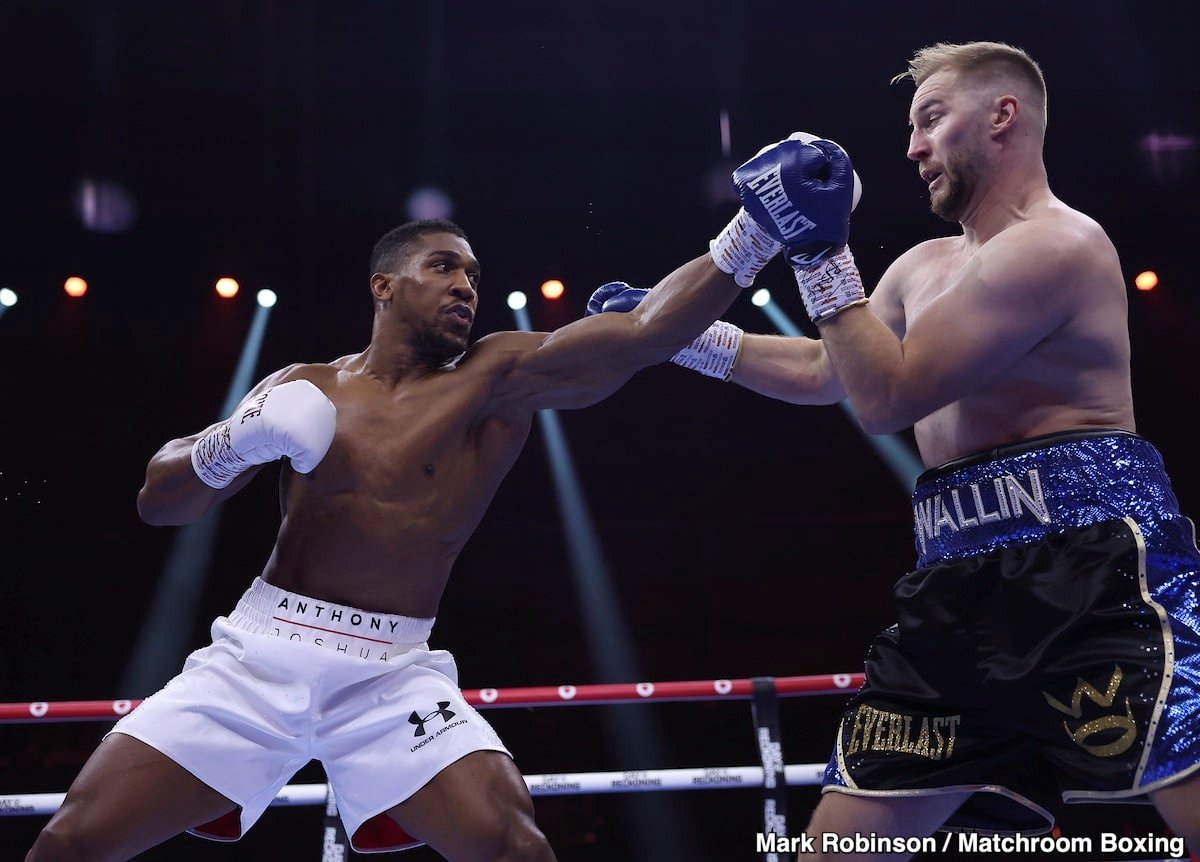 Joshua beats Wallin, Wilder's career hanging by a thread - Irish Boxing