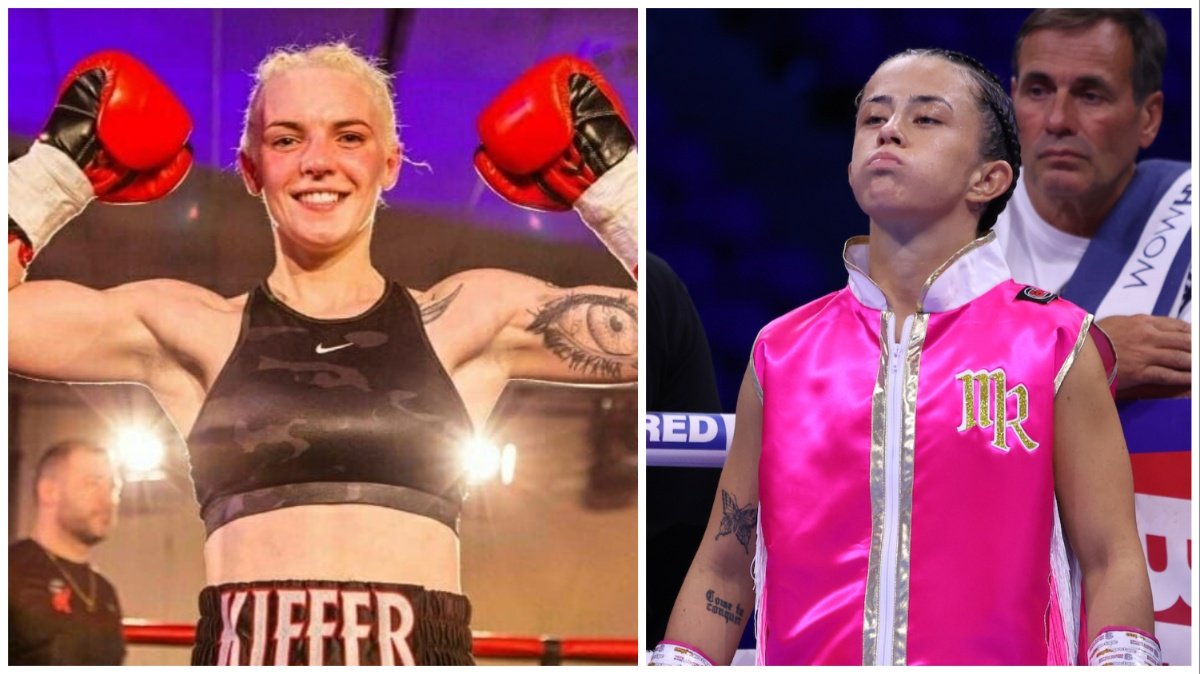 Maisey Rose Courtney looked to fight Kristina O'Hara McCafferty in ...