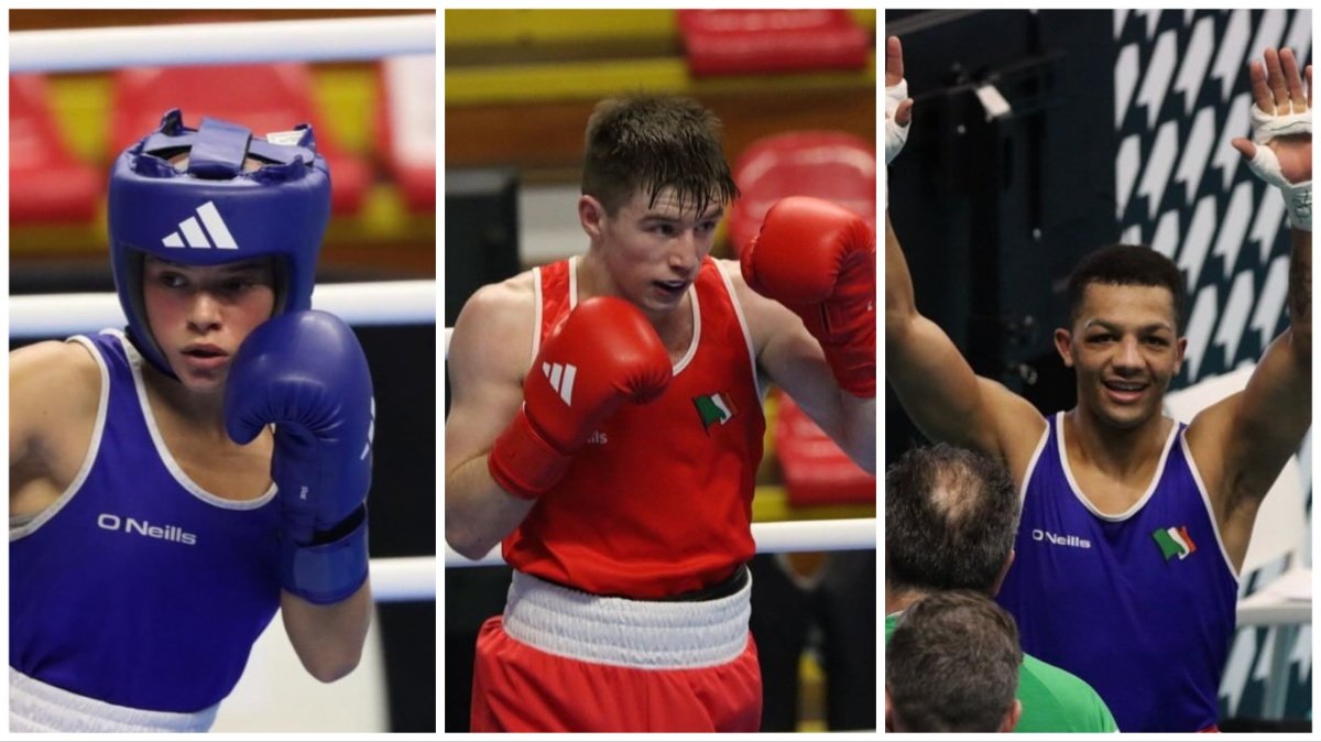 Three Team Ireland Olympic Qualifier action today - Irish Boxing