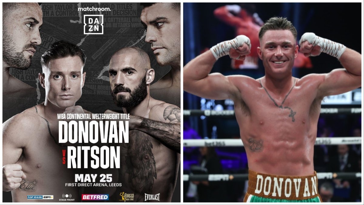CONFIRMED - Paddy Donovan fights Lewis Ritson - Irish Boxing