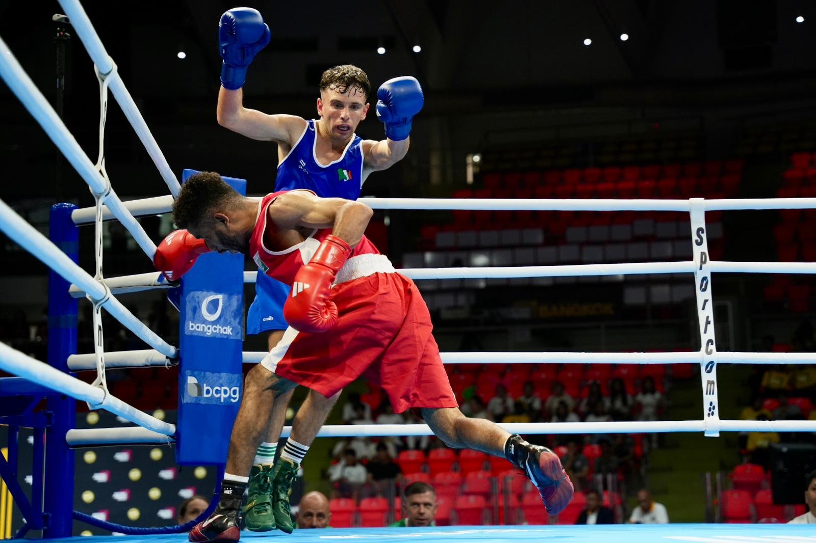 Sean Mari and Kelyn Cassidy register Olympic qualifier wins - Irish Boxing
