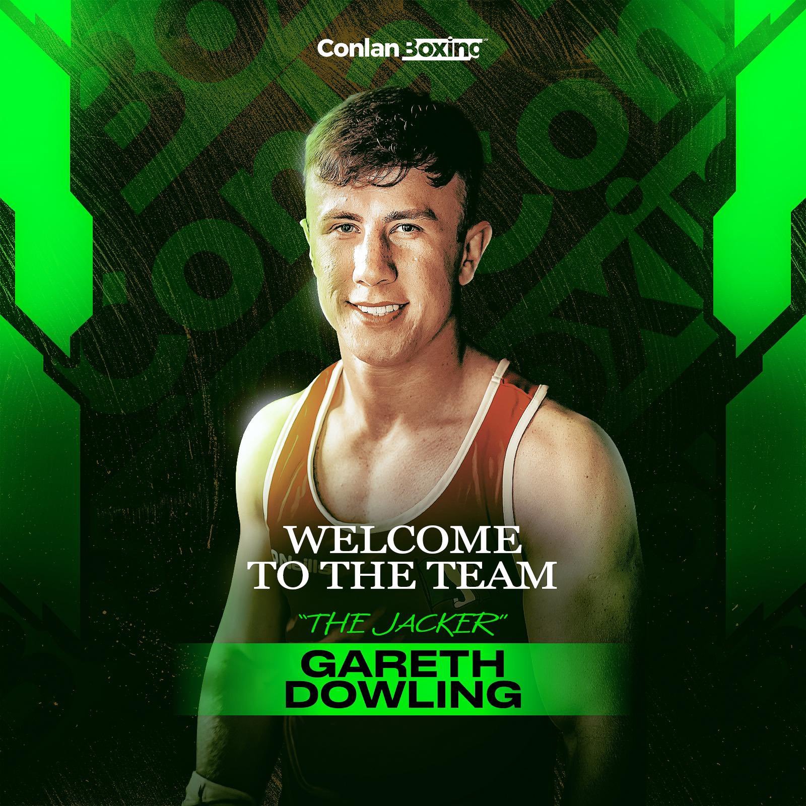 Conlan Boxing sign Amateur KO King - Irish Boxing