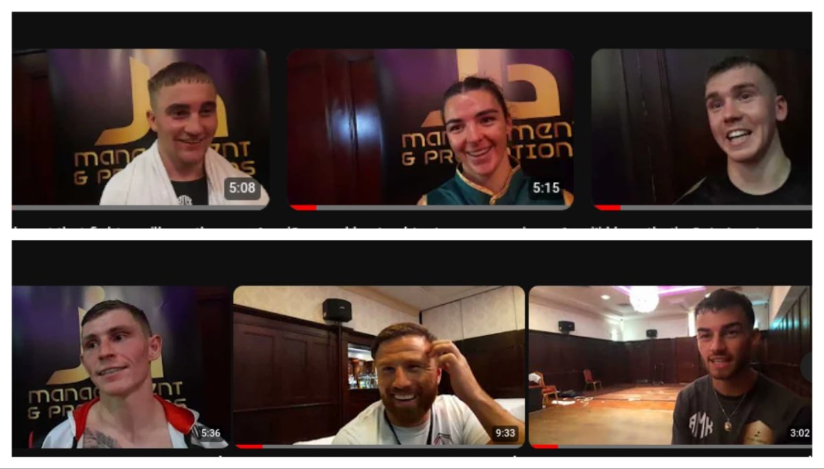 WATCH - All the Reaction - Rise or Fall post-fight Interviews - Irish ...