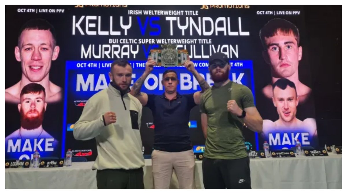 Sean Murray Declares Warehouse WAR - Irish Boxing