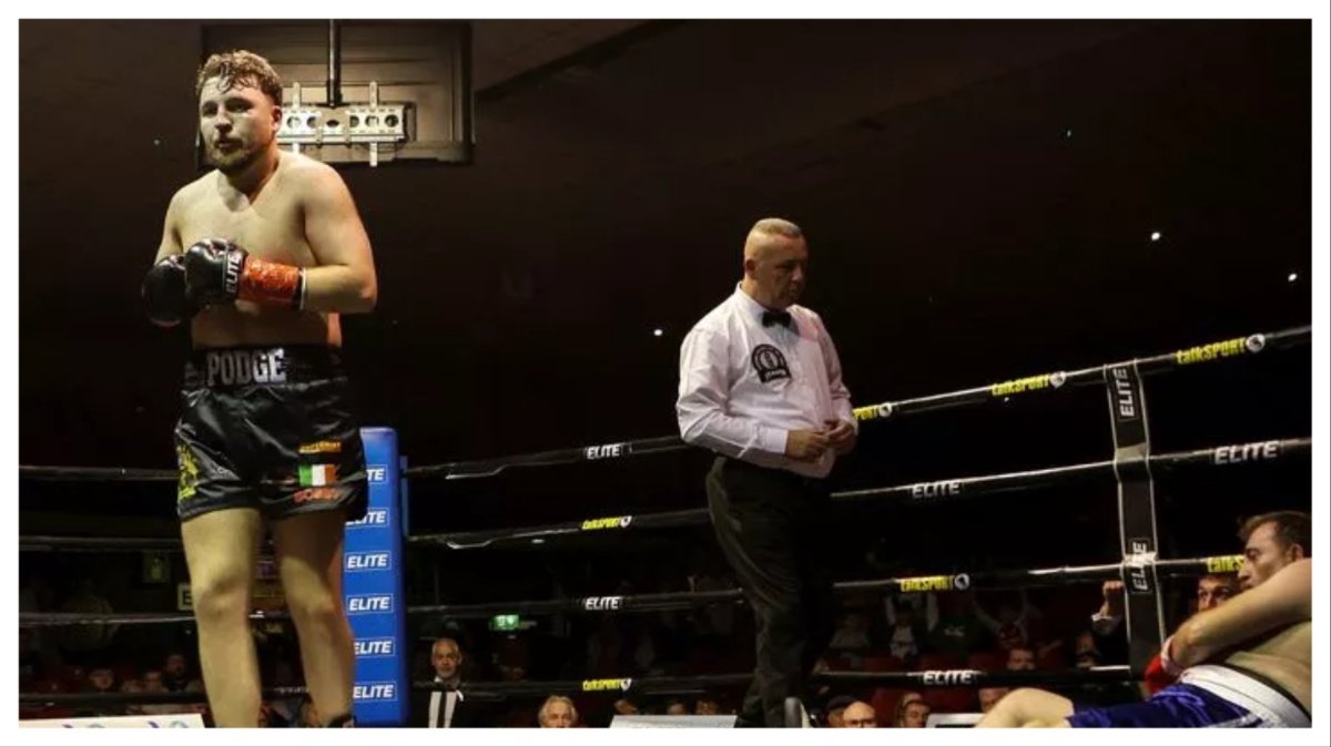 Winning in Life - Podge Collins Already in Bonus Teritory - Irish Boxing