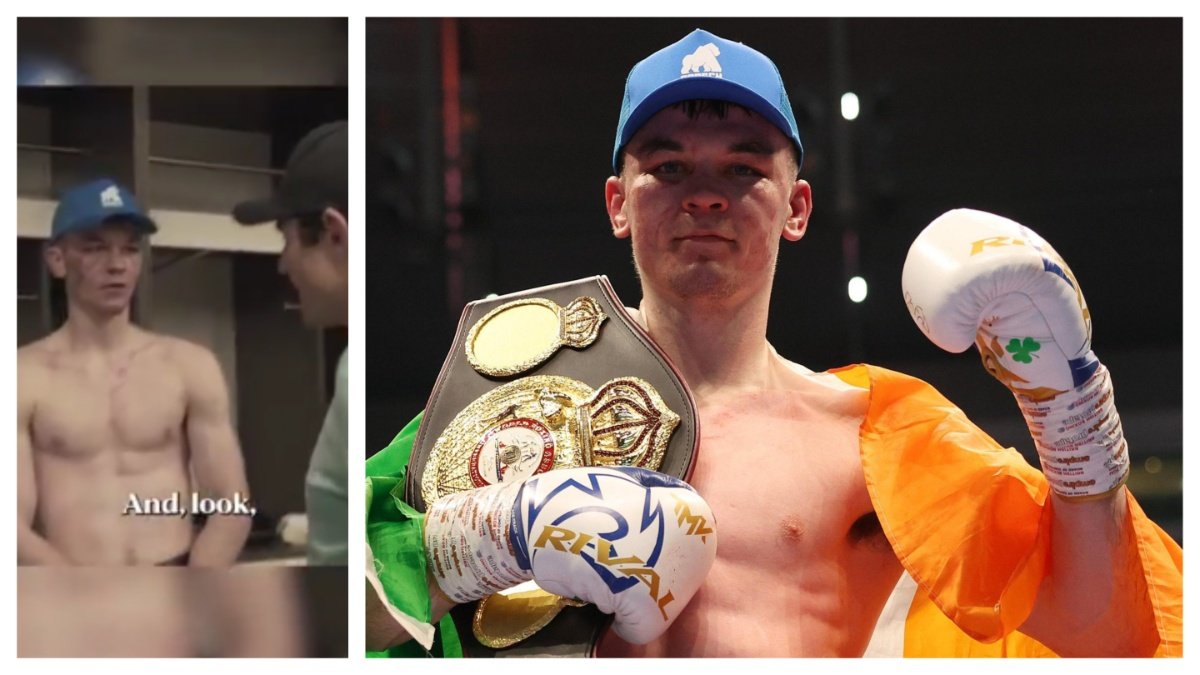 Team Smith Share Classy Post Fight Moment with Aaron McKenna - Irish Boxing